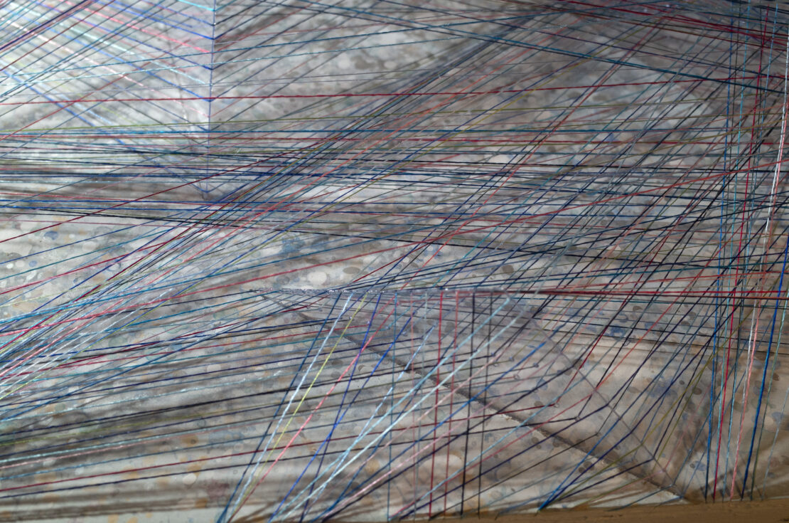 Boundaries -chaotic water flow- | Contemporary Artist Hidemi Shimura